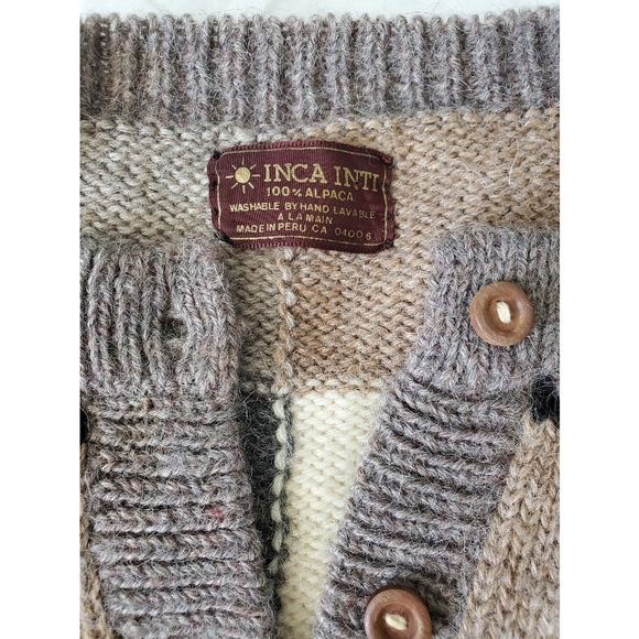 Inca Inti | Sweaters | Handknit Inca Inti Aztec Peruvian 0 Alpaca ...